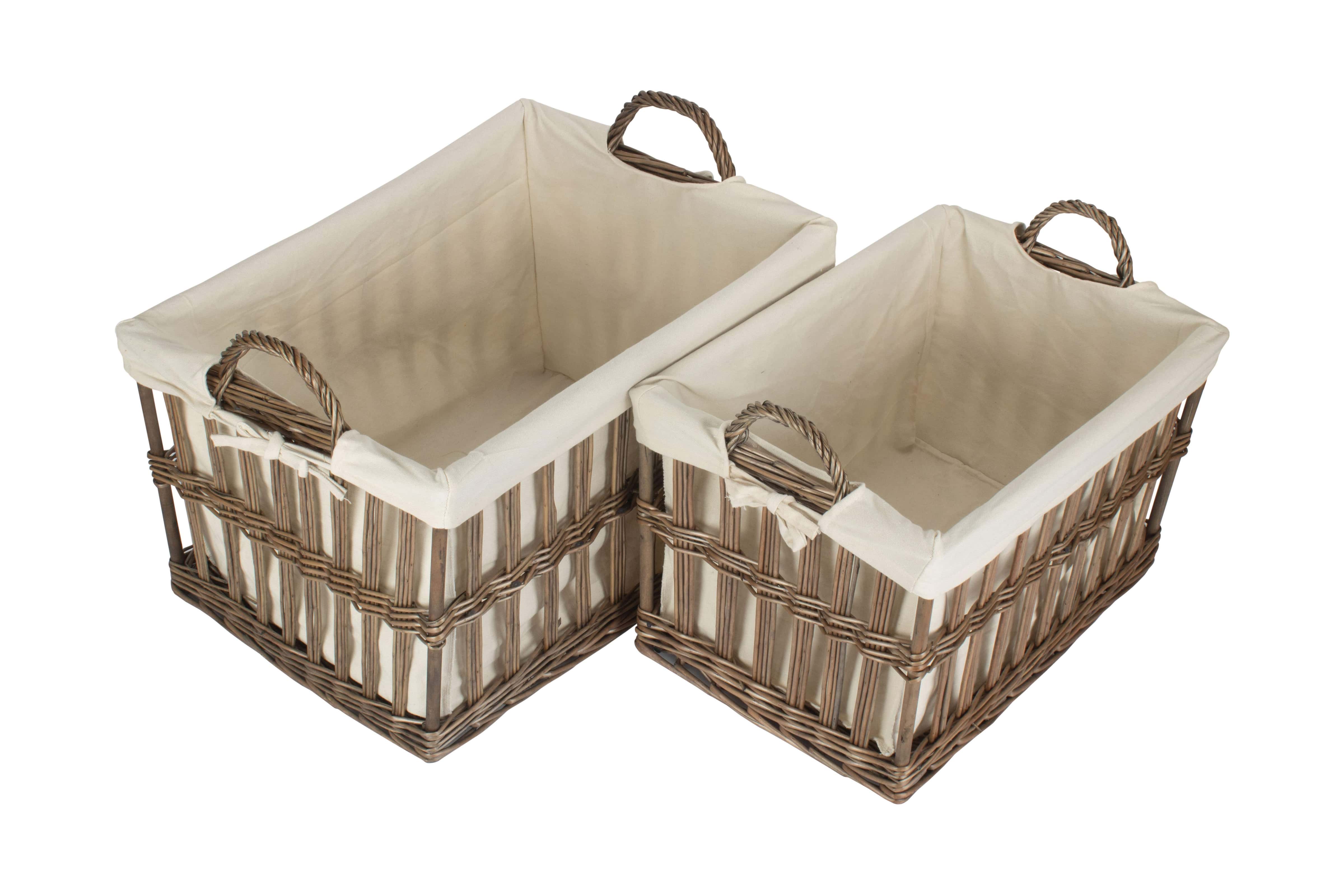 Malmö Openwork Laundry Storage Basket